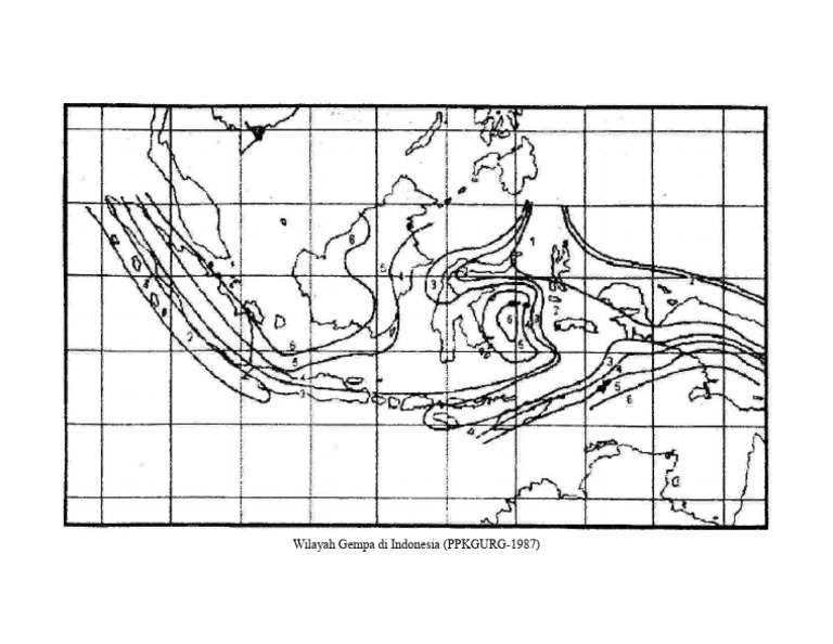 Peta Wilayah Gempa Indonesia | PDF