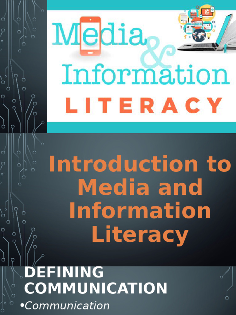 Understanding Media Literacy Concepts | PDF | Communication | Mass Media