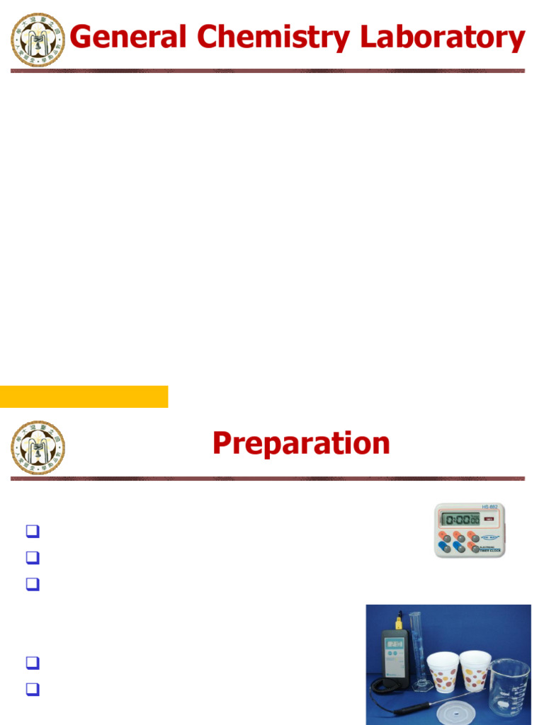 Calorimetry and Enthalpy Lab Guide | PDF | Enthalpy | Physical Quantities