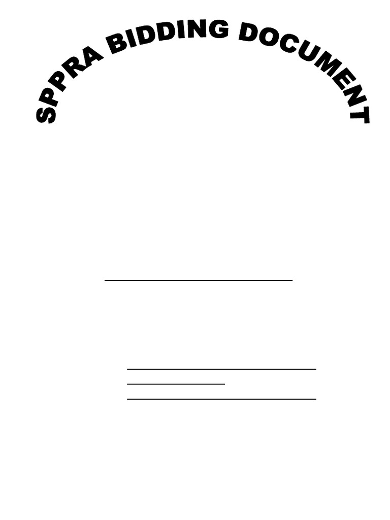 1450391-BIdding Book of Work No. 2 | PDF | Specification (Technical ...