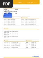 Korean Resume Template | PDF