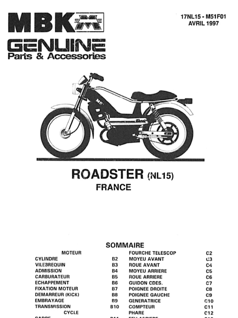 Roadster (NL15) Avril 1997 | PDF