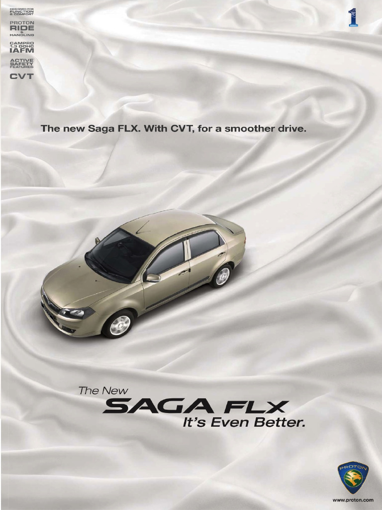 Proton Saga Flx Brochure | PDF