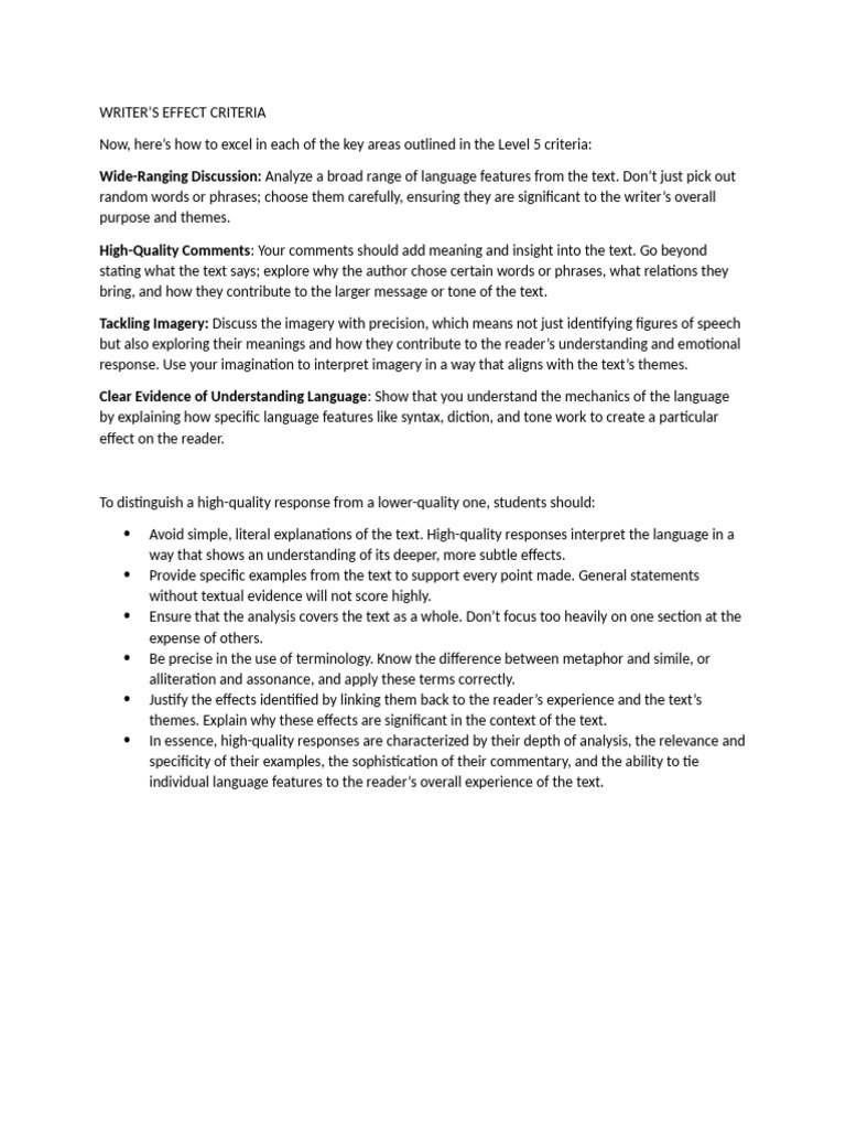 Writer's Effect | PDF | Career & Growth