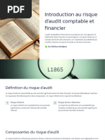 Seuil de Signification et Risques d'Audit | PDF | Risque | Audit