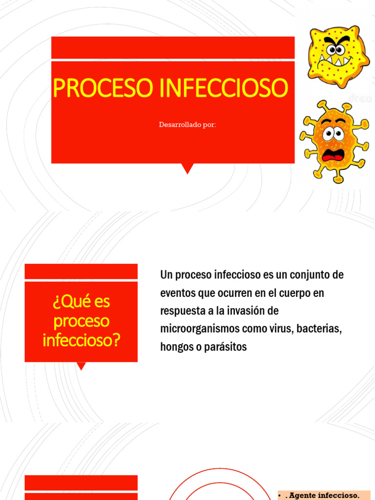Proceso Infeccioso - Tecnificacion | PDF | Infección | Sistema inmune