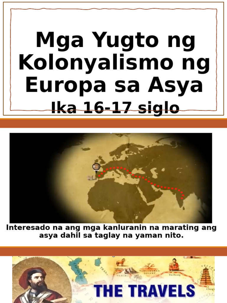 Unang Yugto | PDF