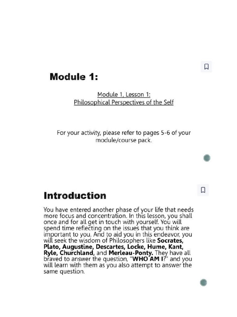 VAL ED 1 Philosophy | PDF