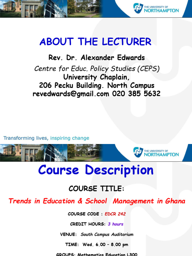 TRENDS EDCR 242 PPT 2019 - Edwards-1 | PDF | Leadership ...