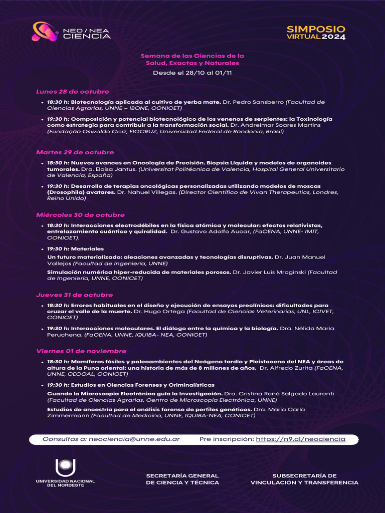 Programa Completo | PDF | Science