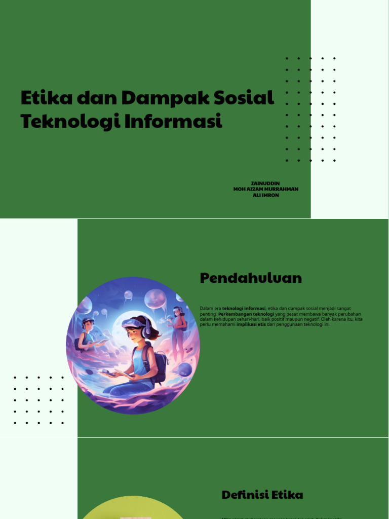 Slidesgo Etika Dan Dampak Sosial Dalam Era Teknologi Informasi 20241103093125LqXx | PDF