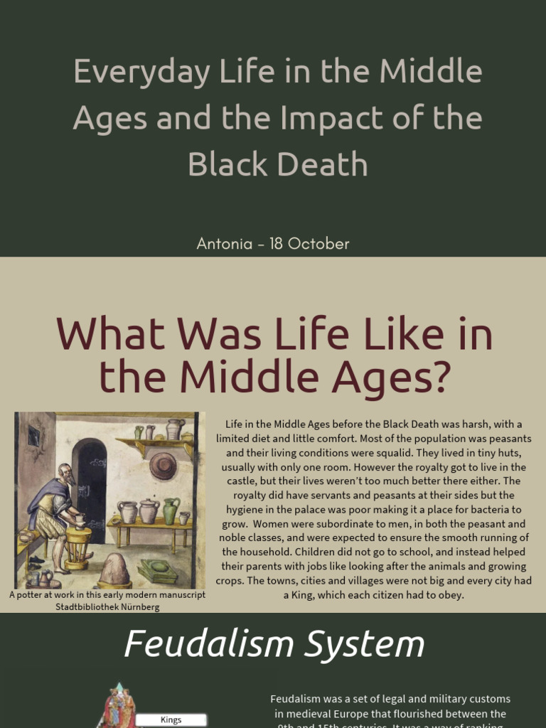 History - Attitudes Towards Death | PDF | Black Death | Feudalism