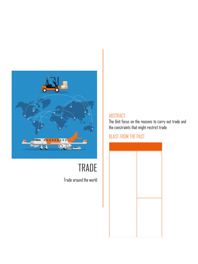 Trade | PDF | Exports | Gross Domestic Product