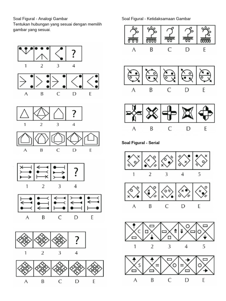 Soal Figural | PDF
