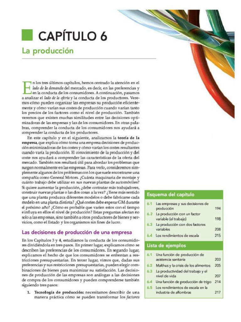 Cap 6 - Microeconomía - Pindick y Rubinfeld-1 | PDF
