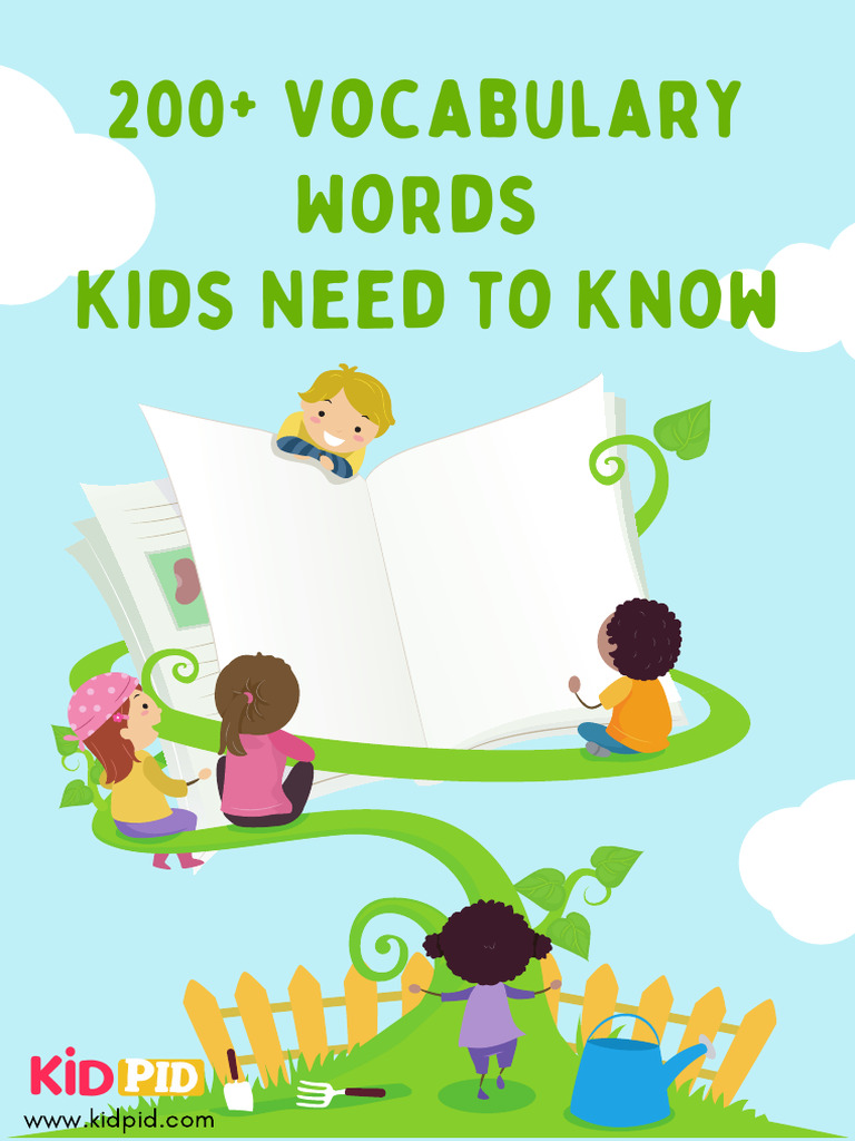 Essential Vocabulary for Kids | PDF | Vegetables | Foods