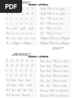 Worksheet Trace The Letter JKL | PDF