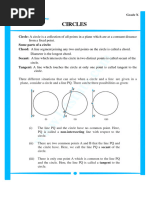 CBSE Class10 Maths Chapter10 Circles | PDF
