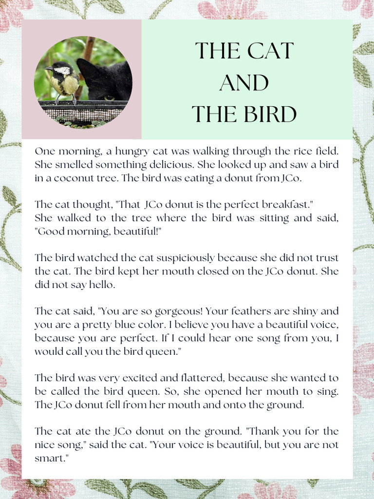 The Cat & The Bird | PDF