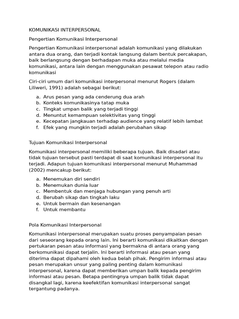 Kompen 3 (Bentuk-Bentuk Komunikasi) | PDF | Sains & Matematika