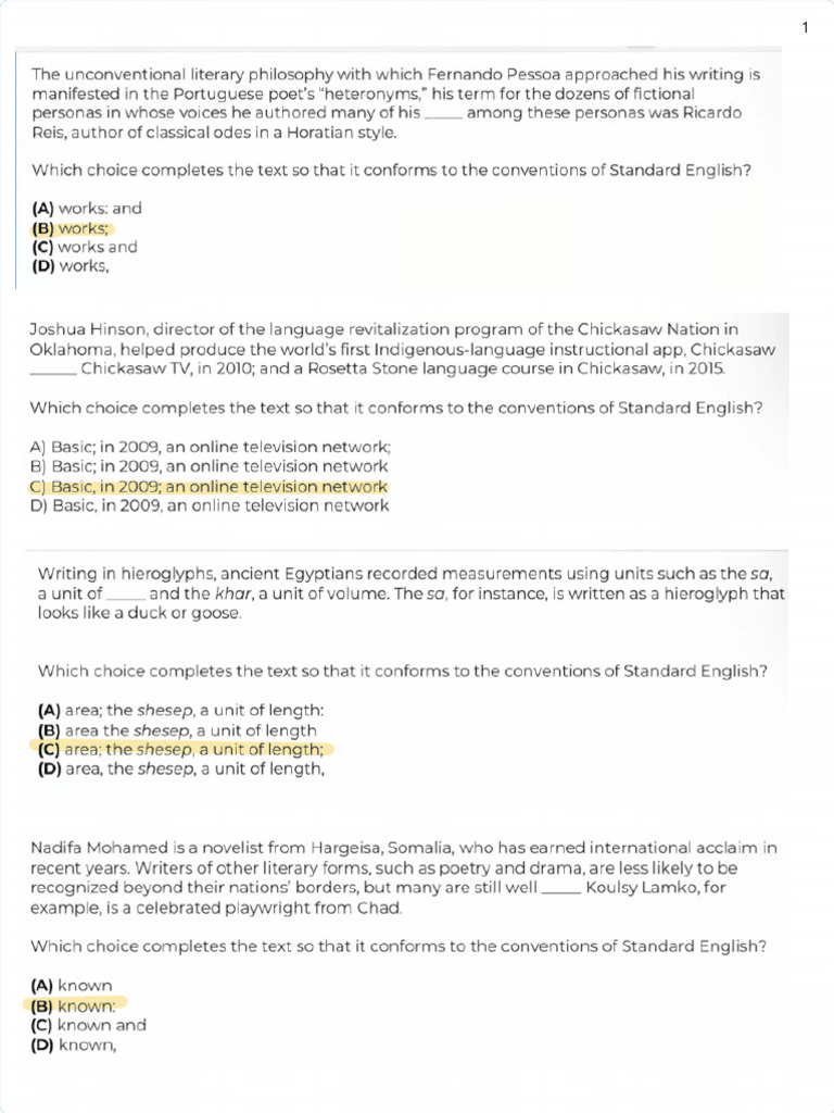 Sat Nov Predictions English | PDF