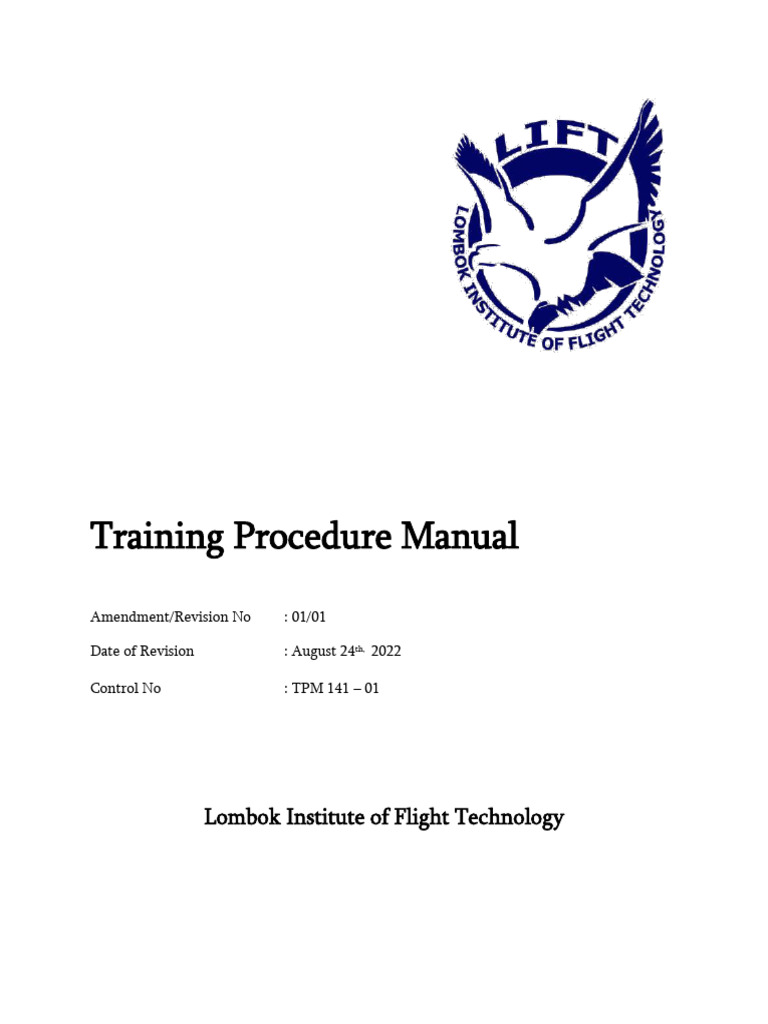 Flight Training Manual Guide | PDF | Visual Flight Rules | Instrument Flight Rules