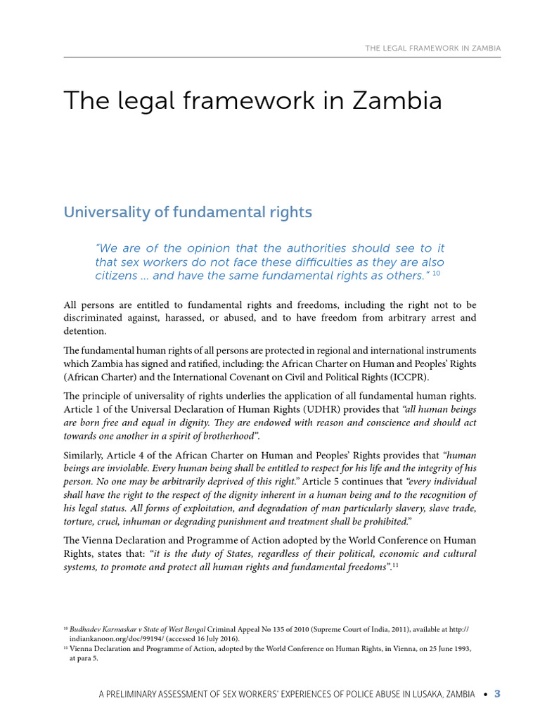 Legal Framework in Zambia | PDF | Arrest | Gender Studies