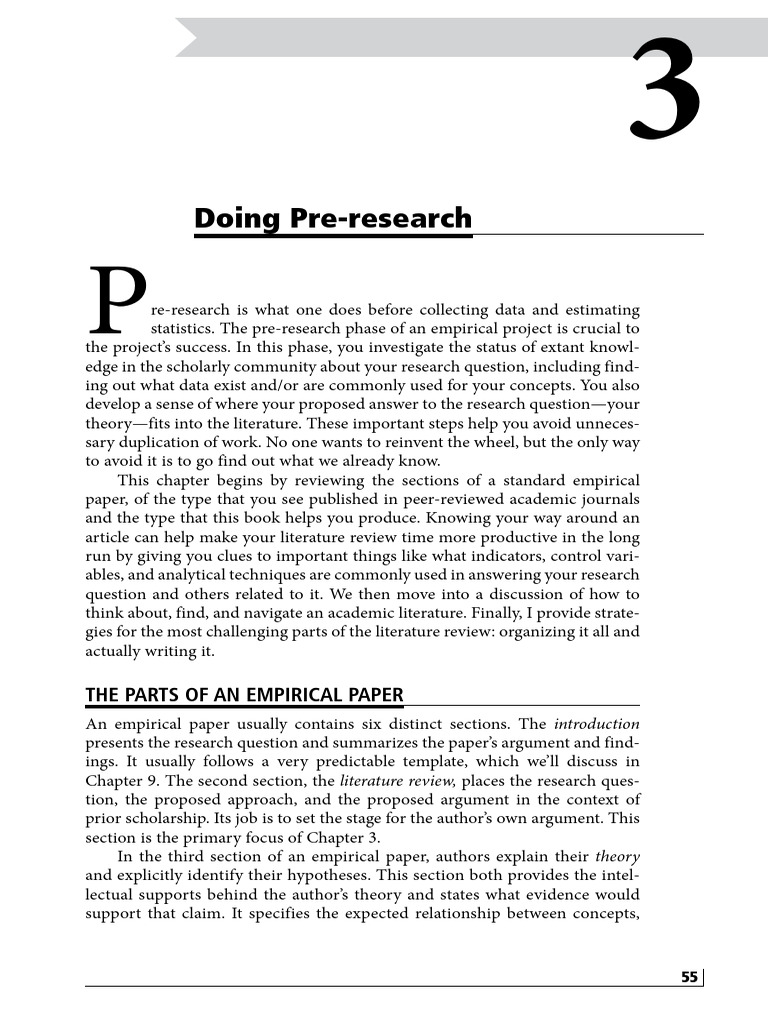Powner, L.C. - Empirical Research and Writing - CH 3 | PDF ...