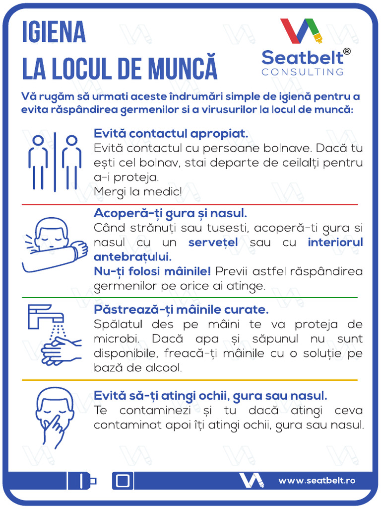 A4 Igiena La Locul de Munca STB | PDF
