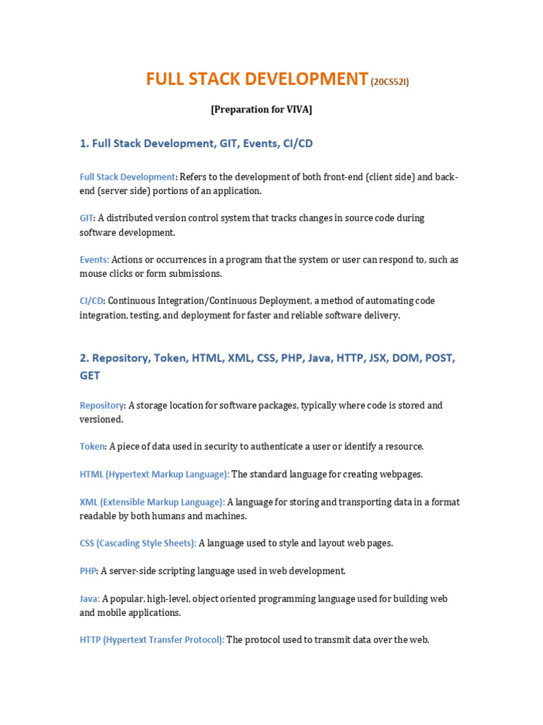 FSD_VIVA_Q&A | PDF | Cloud Computing | World Wide Web