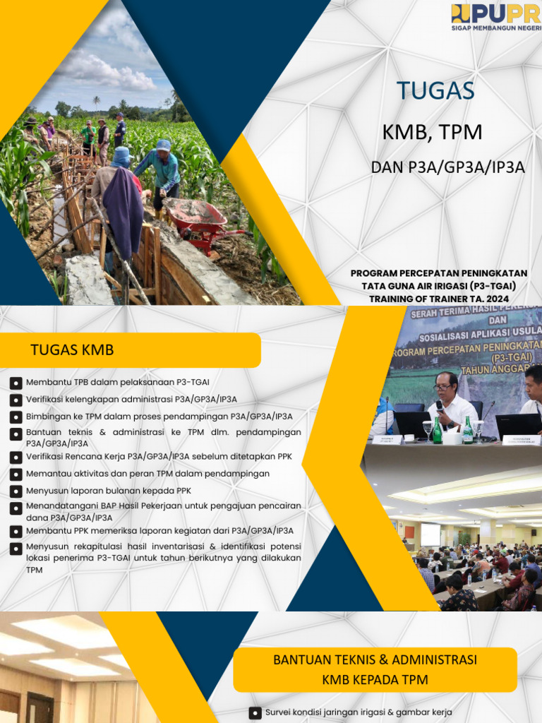 2 Tugas KMB, TPM Dan P3a 2024 - 1 | PDF