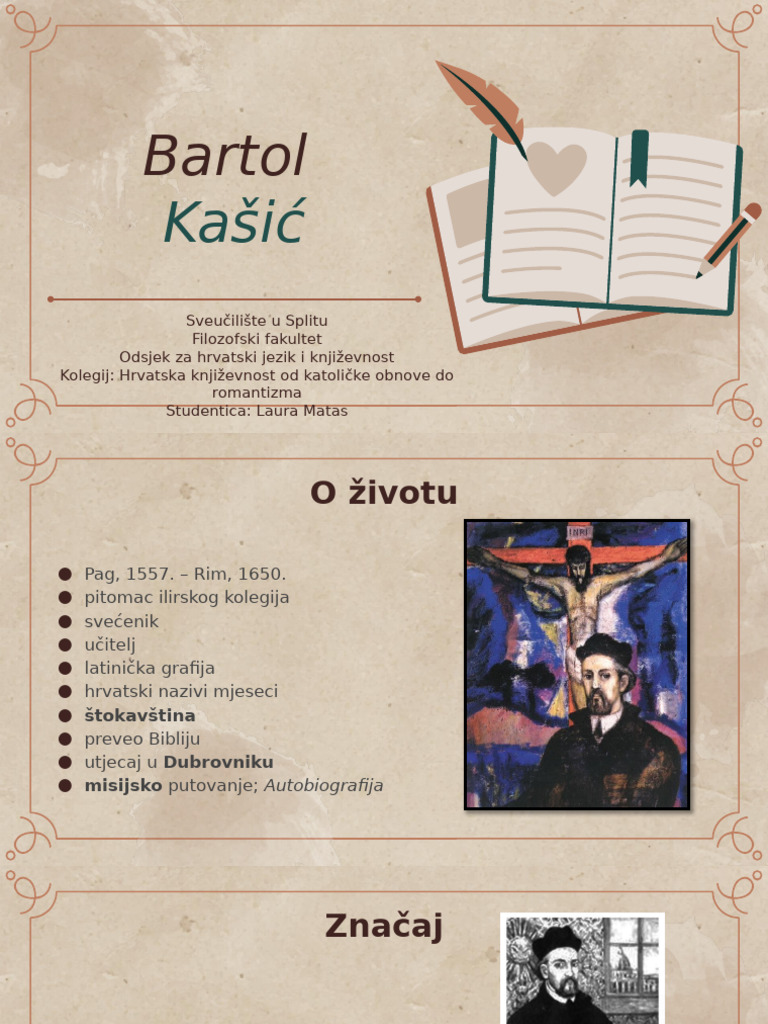 Bartol Kašić | PDF