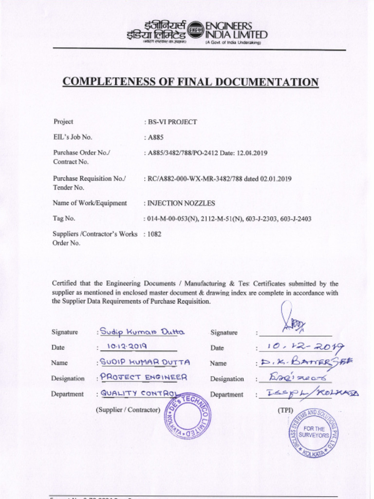 Final Documents - A885-885 (3 & 31) | PDF | Transition Metals | Classification Of Minerals