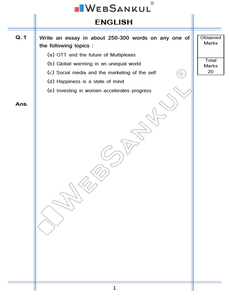 Free Mock Paper - English Language | PDF | Immigration | Citizenship Free Mock Paper - English Language | PDF | Immigration | Citizenship
