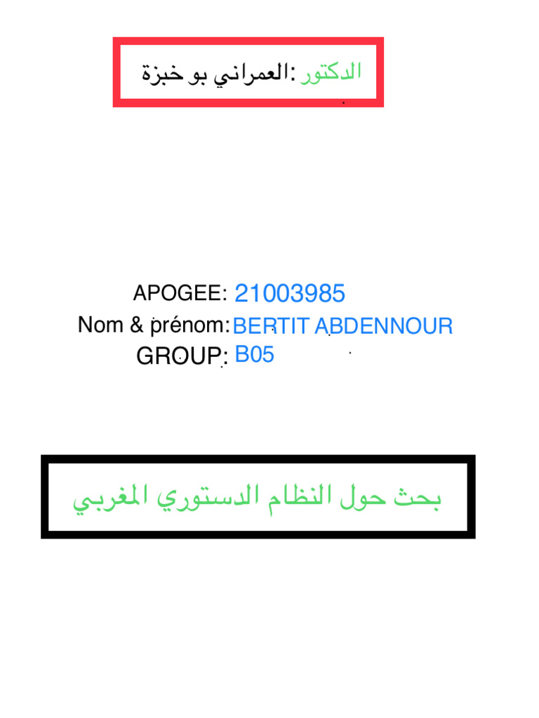 Group:: Nom & Prénom | PDF