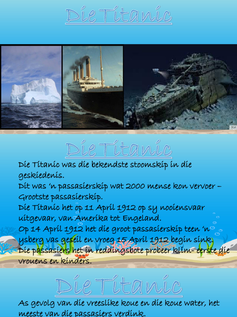 Eenheid 8 Titanic | PDF