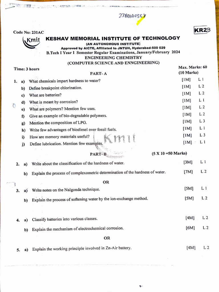 Ec Pyq No Answers Okay ? | PDF