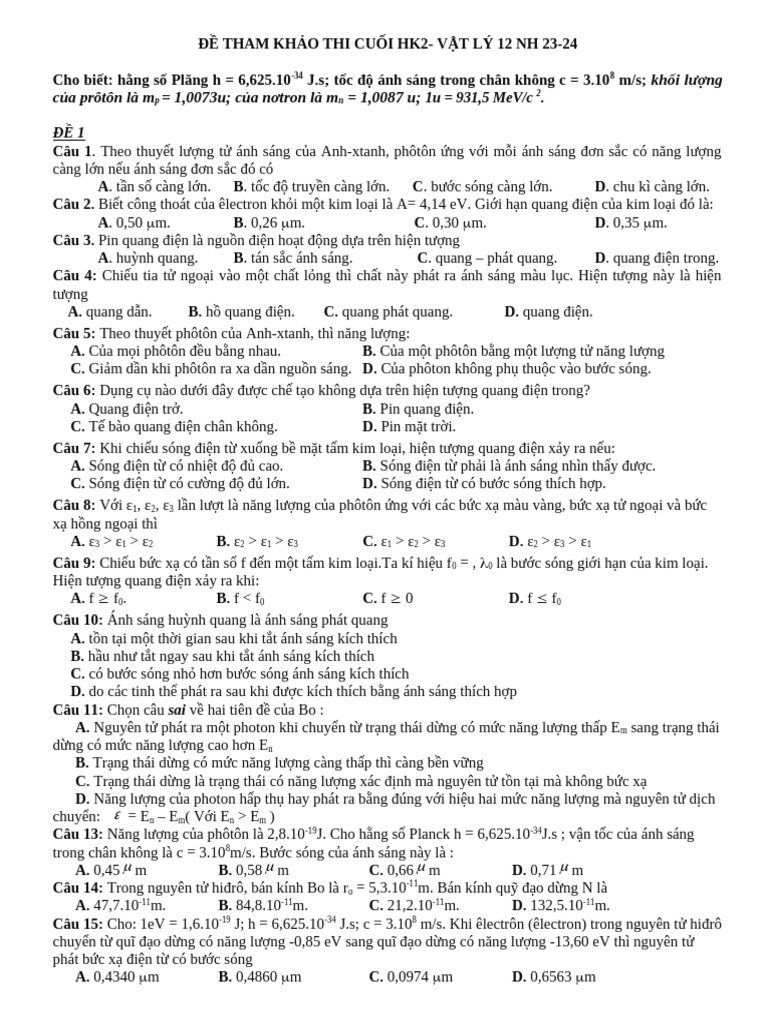 ĐỀ TK CK2 Chuong 6,7 | PDF