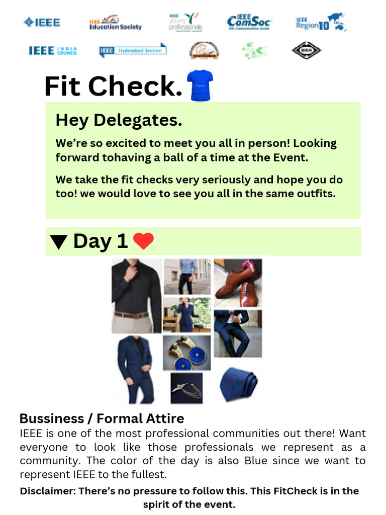 IEEE Education Leadership Summit - Fit Check | PDF