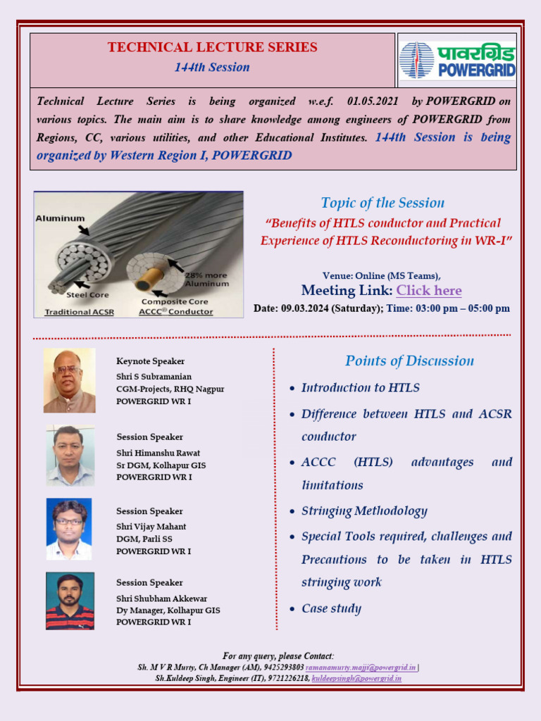 144th Technical Series Session | PDF