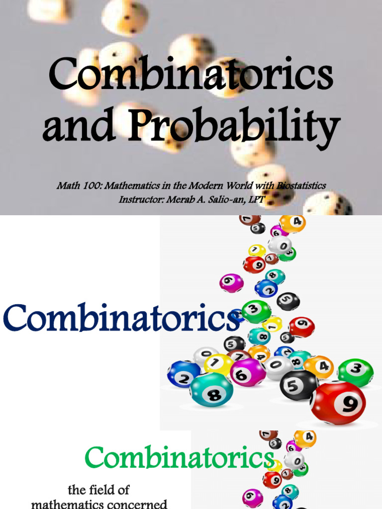 Module 5.2 - Permutations, Combinations, Probability and Odd of An ...