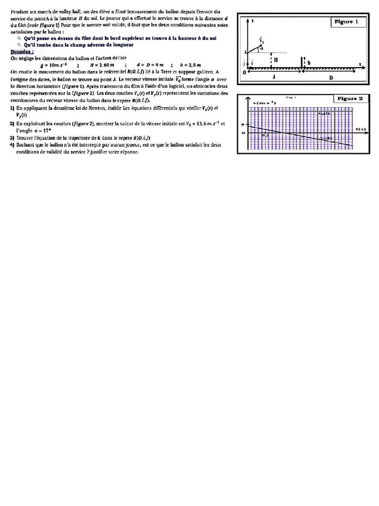 Projectle Chute Volet-Ball | PDF