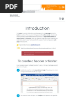 Header Notes | PDF | Html | Html Element