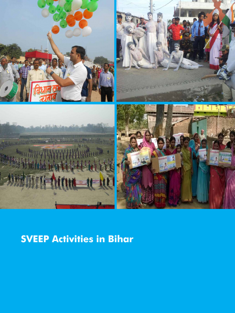 Bihar SVEEP Document | PDF | Elections