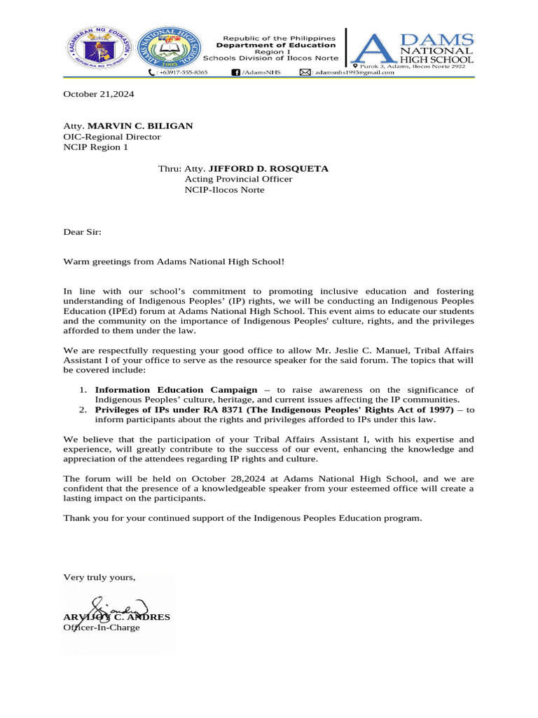 RL Ncip | PDF