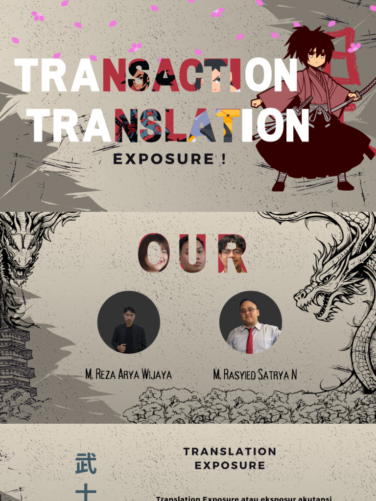 Transaction and Translation Exposure - Group 4 | PDF