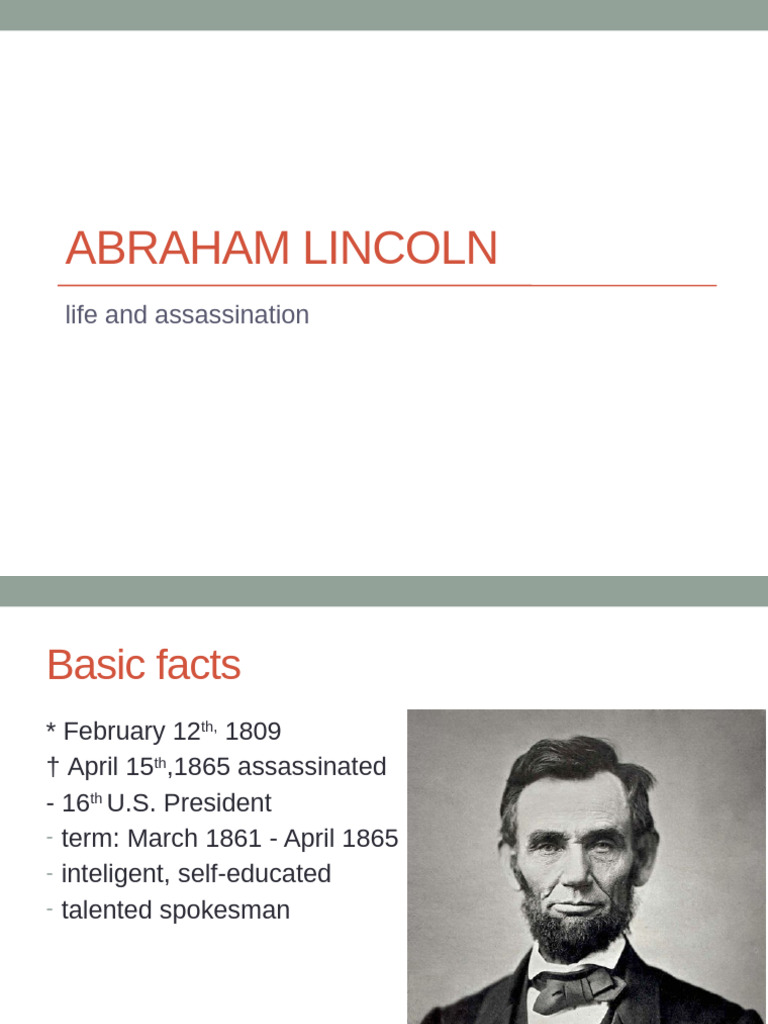abraham-lincoln | PDF