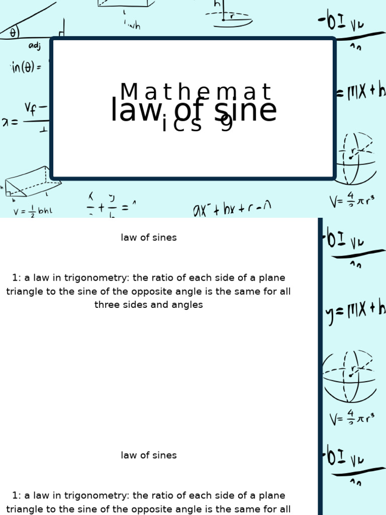 Interpreting Numerical Expressions Math Presentation in Light Blue Math ...