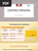 Control Prenatal GPC 2016 MSP | PDF | El embarazo | Parto prematuro