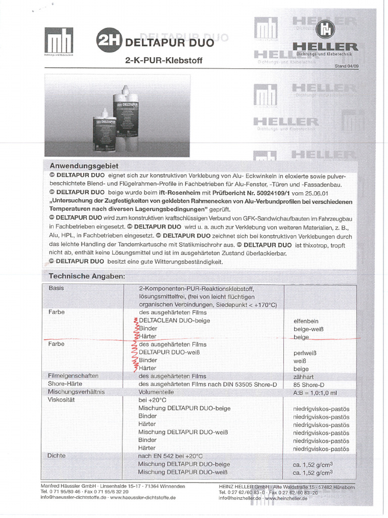 Heller Deltapur Duo Doppelkartuschen | PDF